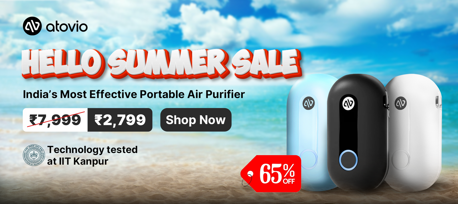 India's Most Effective Portable Air Purifiers – Atovio