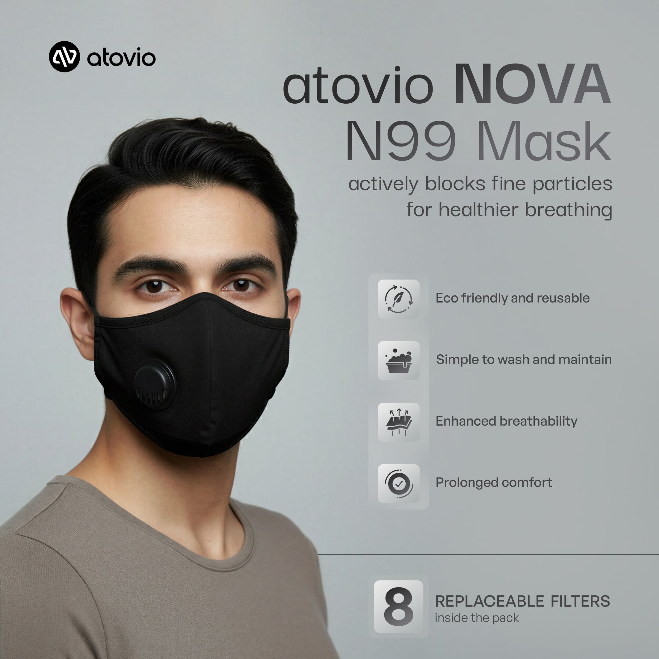 atovio Nova N99 Mask – Atovio