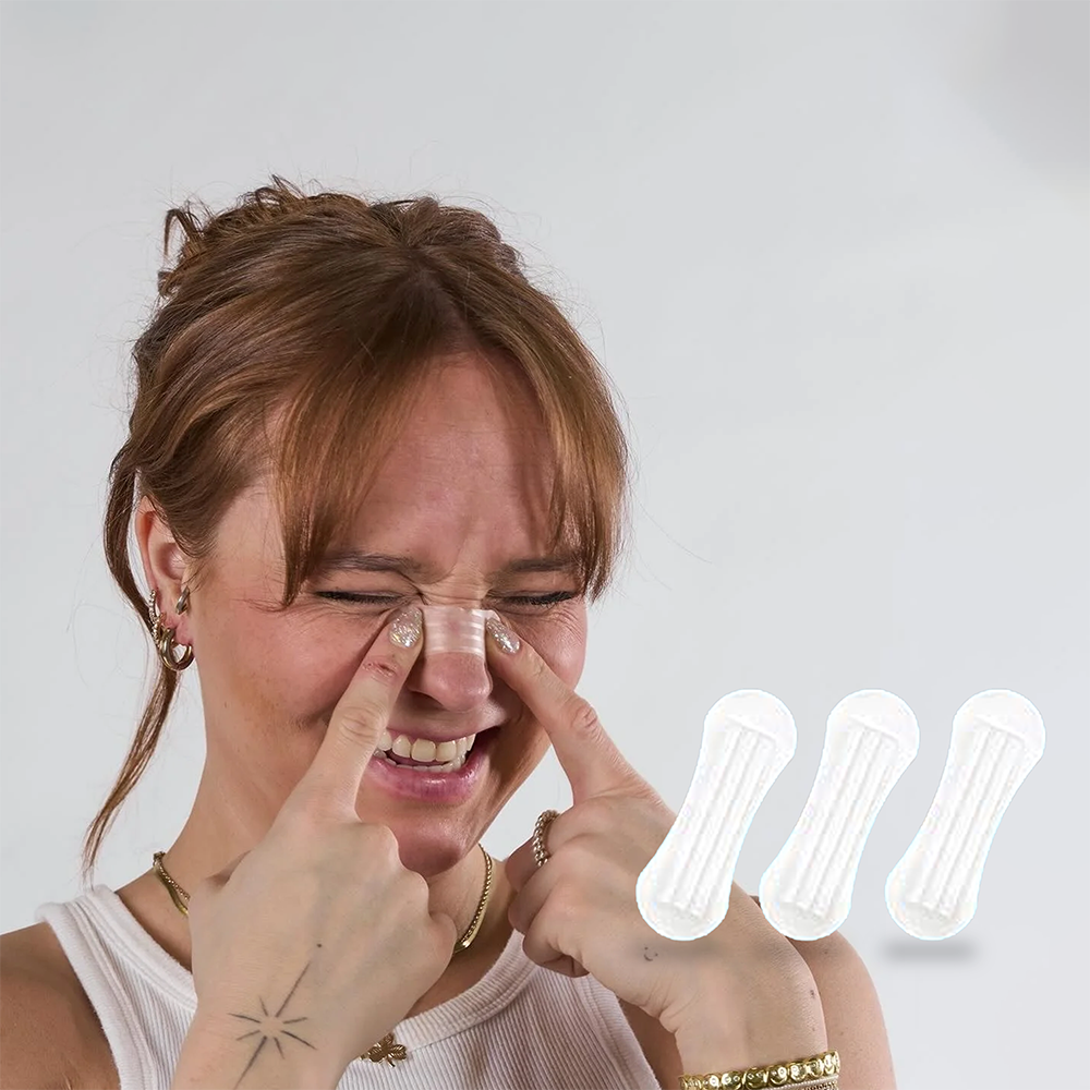 Transparent BreatheX Anti-Snoring Nasal Strips - Atovio