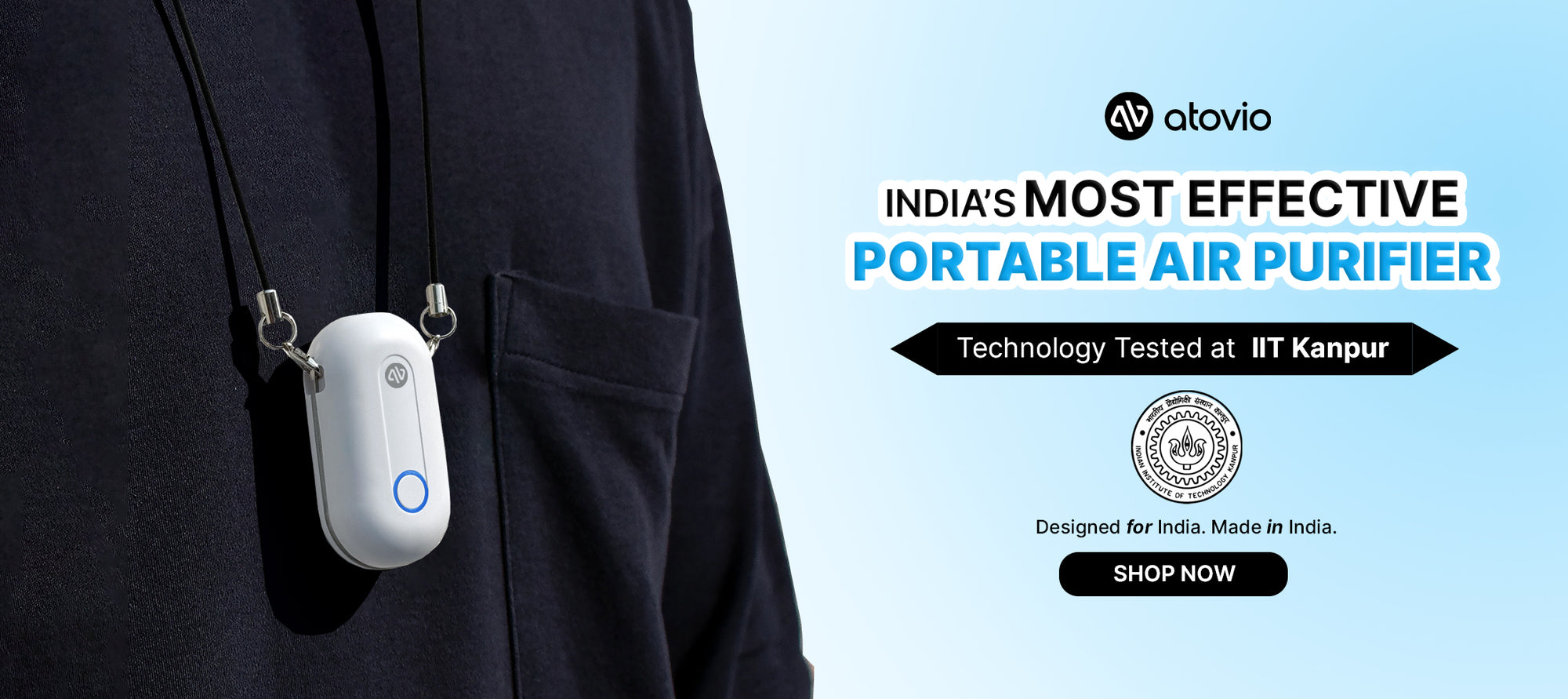 India's Most Effective Portable Air Purifiers – Atovio